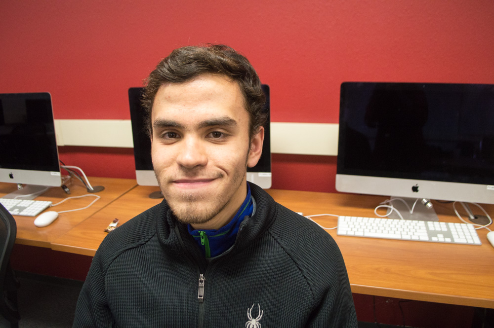 Film student Manuel Barrios from Venezuela discusses his studies. | The ...
